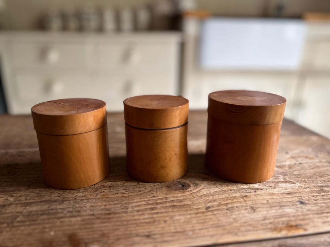 Stunning Rare Set of 3 of Antique French Wooden Travelling Cases for ...