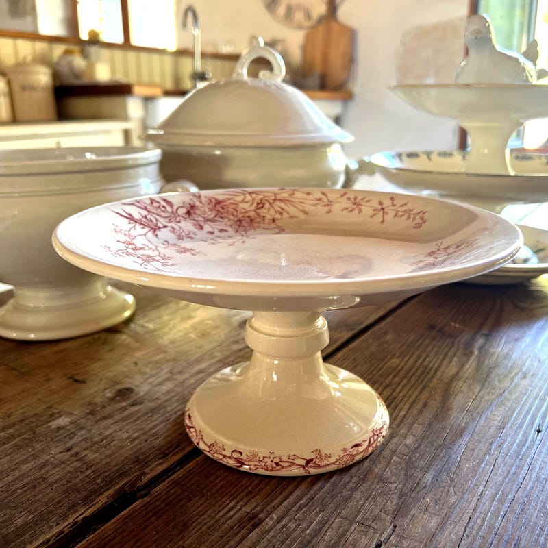 Antique Ironstone Base - Etsy