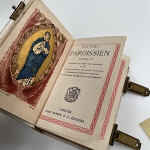 Beautiful Small White Antique French Prayer Book/paroissien Roman From ...