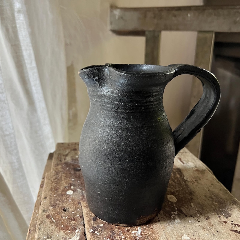 Black French Pitcher - Etsy UK