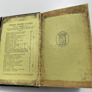 Rare Antique French Book, Entitled Guide Aux Pyrenees Full of Maps ...
