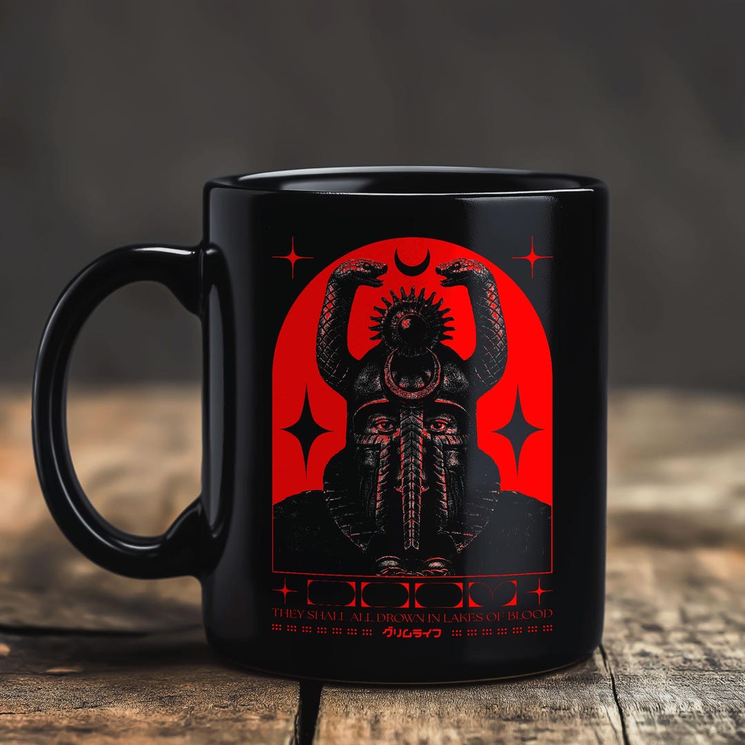 Thulsa Doom Mug, Dark Fantasy Shirt, 80s Movies - Etsy