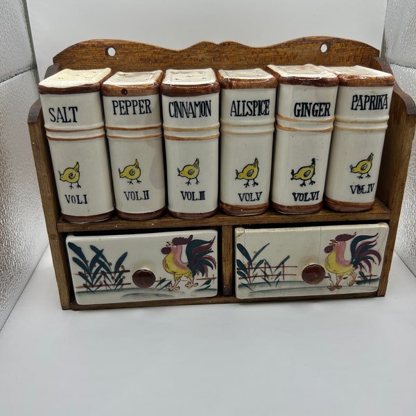 Vintage Spice Rack - Etsy