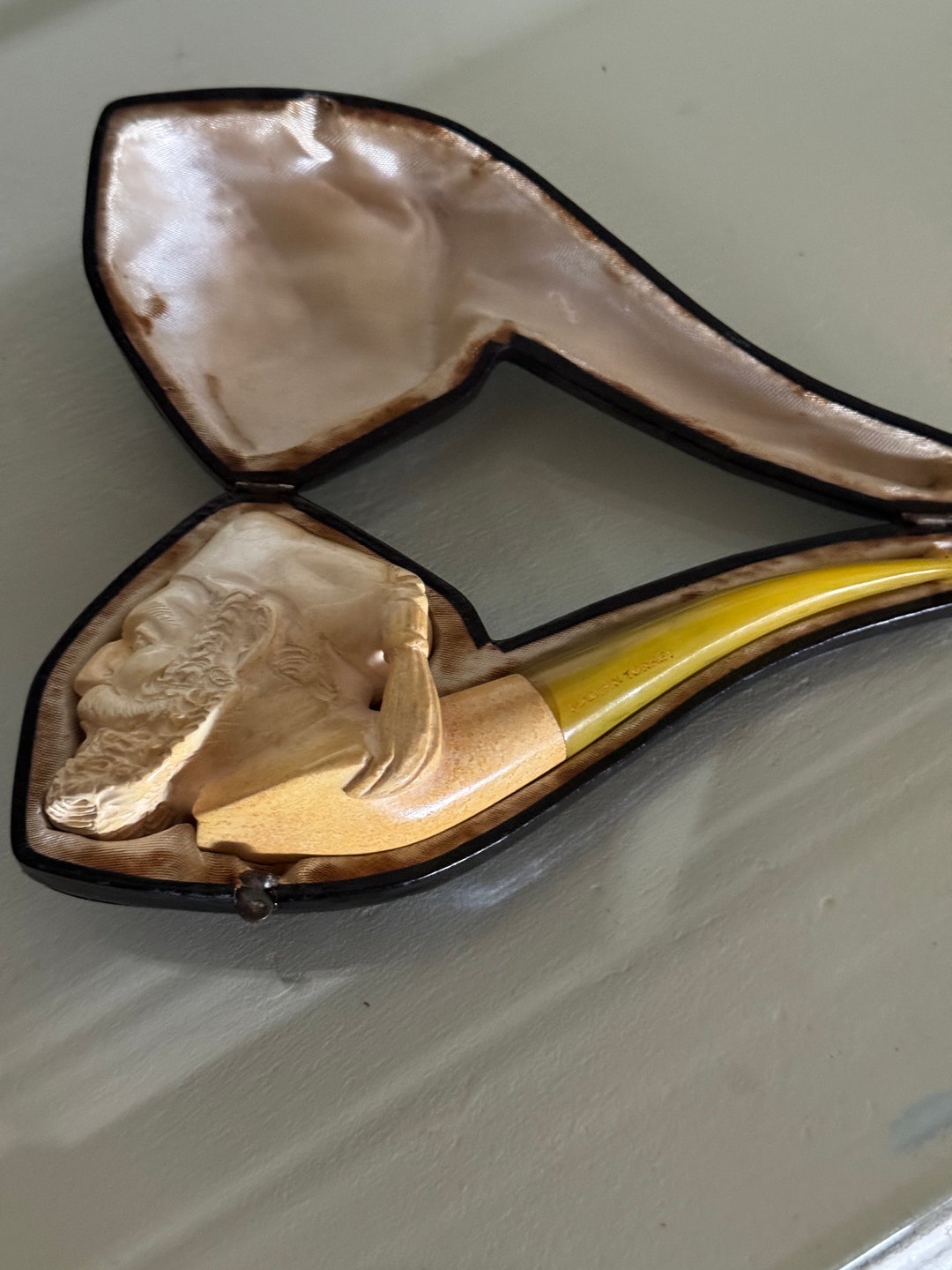 Meerschaum Pipe in Case - Etsy