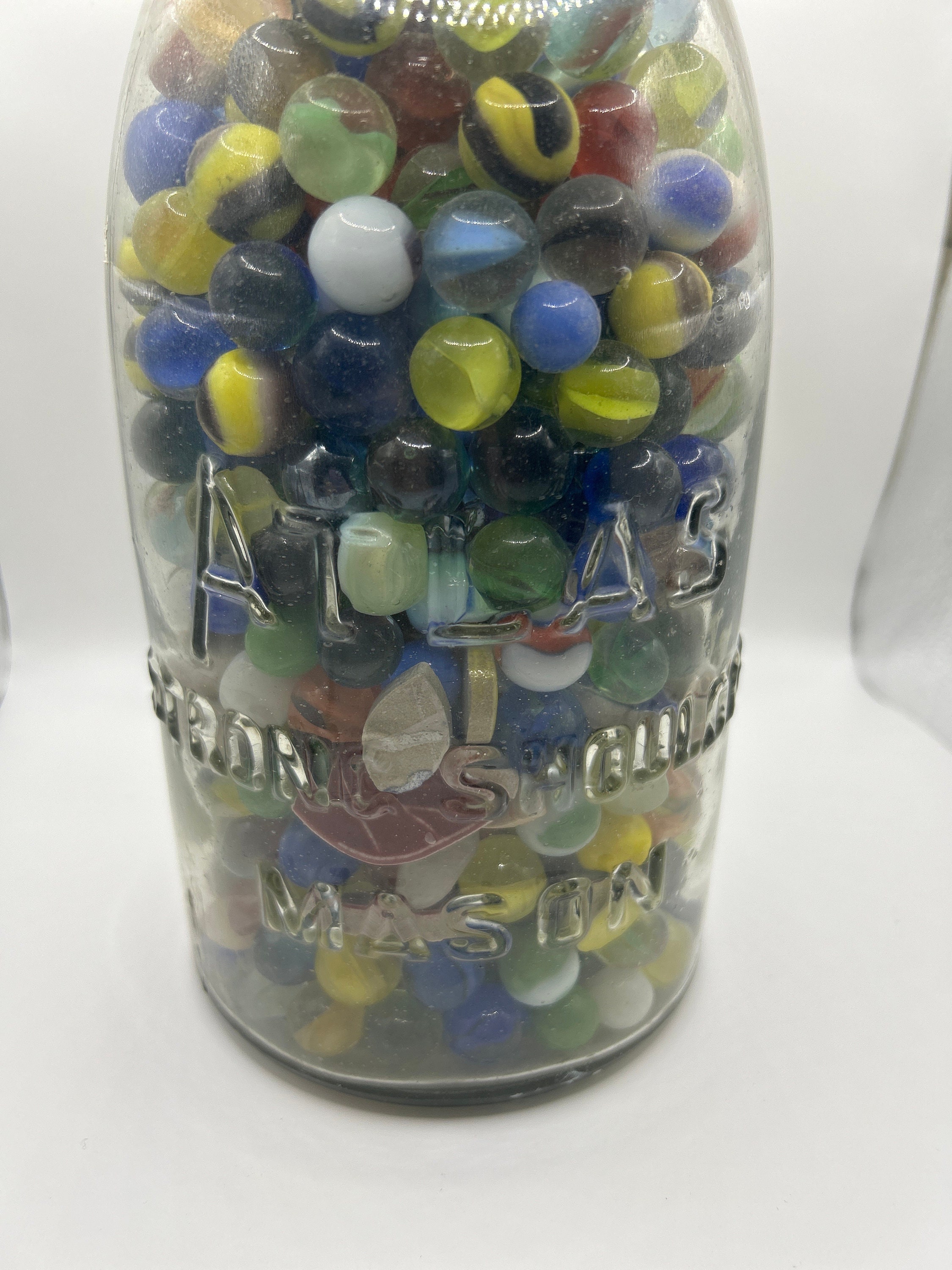 Vintage Jar and Marbles - Etsy UK