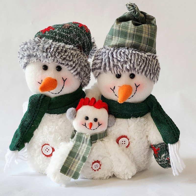 Stuffed Snowman - Etsy