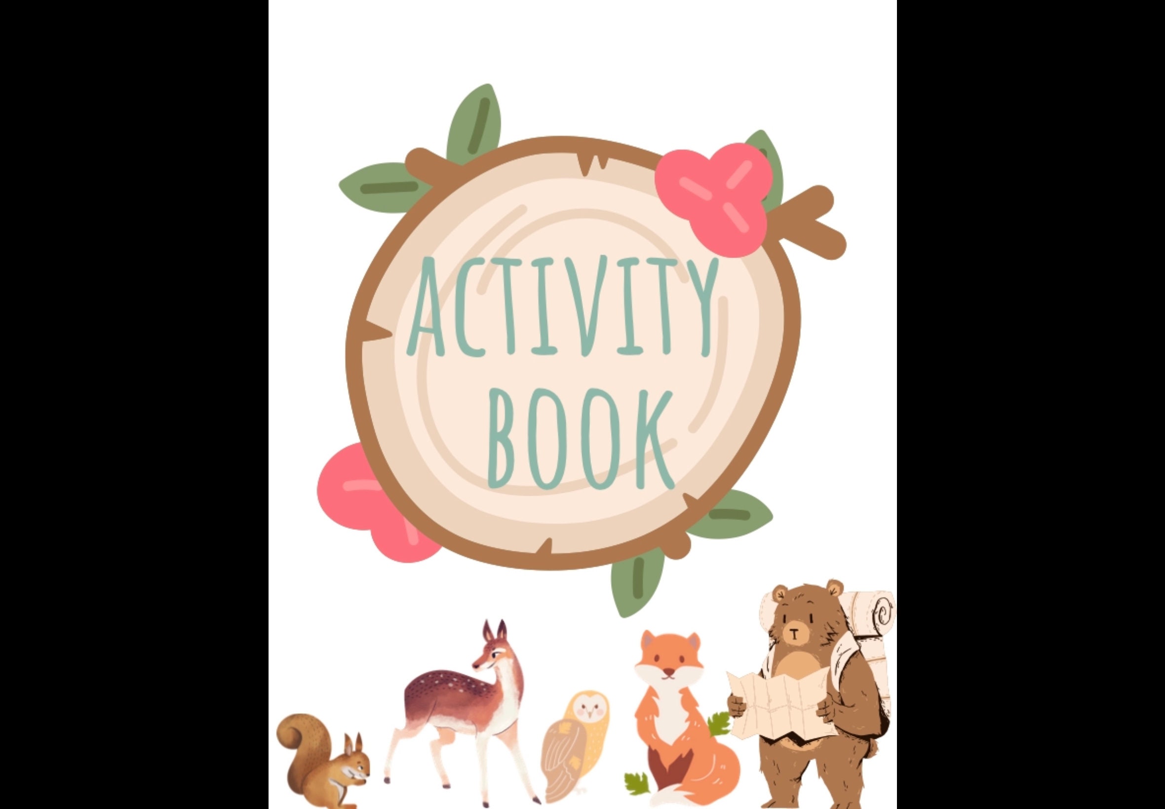 Kids Printable Activity Book - Etsy