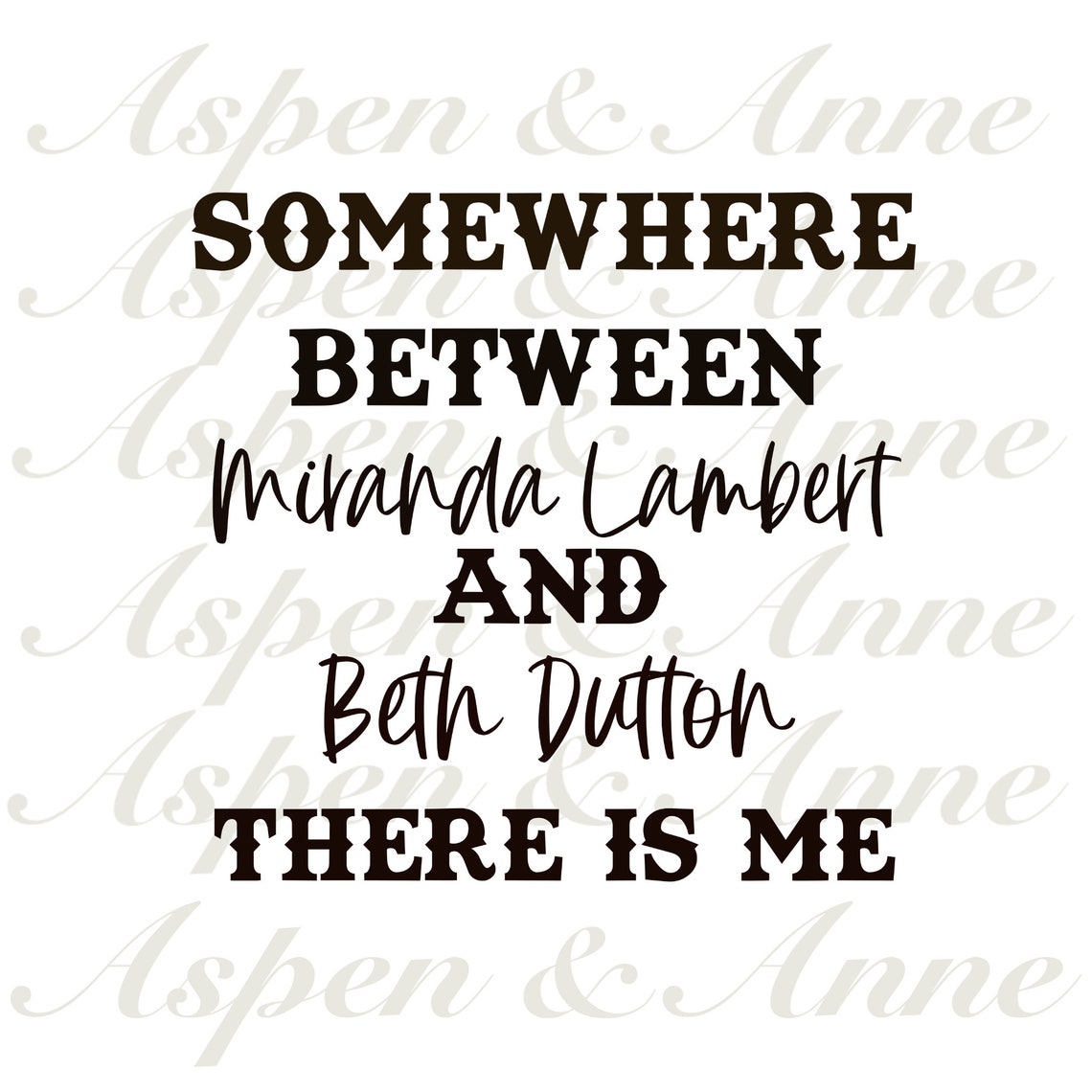 Miranda Lambert & Beth Dutton PNG - Etsy