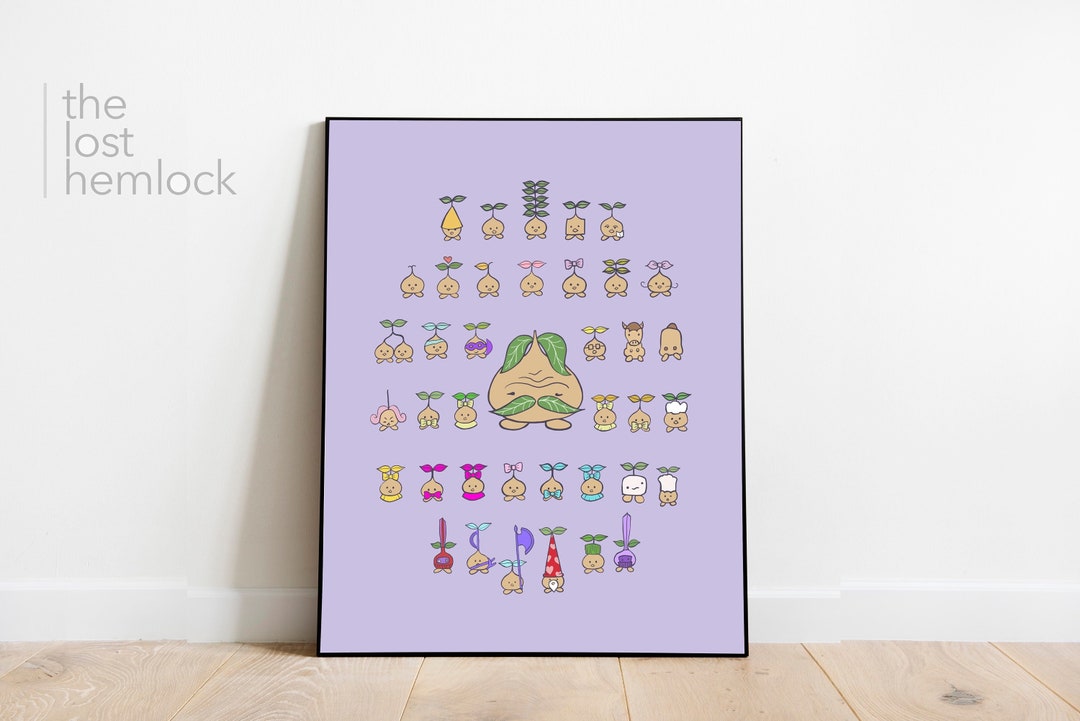 Omori Sprout Mole Poster - Fan Art - Unofficial - Etsy UK
