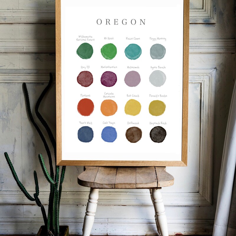 Oregon Wall Art - Etsy