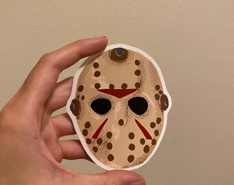 Jason Mask Sticker - Etsy
