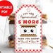 Smores Teacher Appreciation Tag Printable Smores Tags for - Etsy