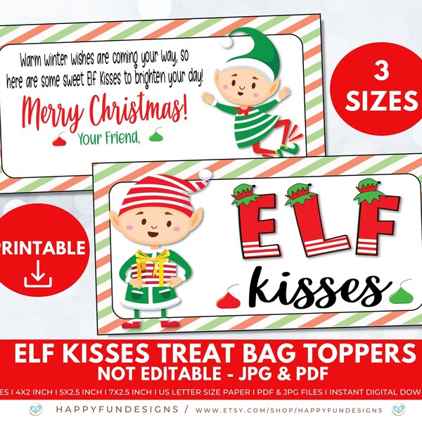 Treat Bag Toppers - Etsy