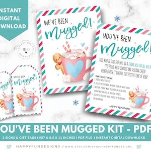 You've Been Mugged Printable, PTA Thank You, Teacher Staff Appreciation ...