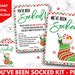 You've Been Socked Printable, PTA Thank You Teacher Staff Appreciation ...