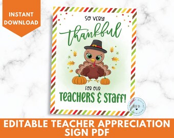 Lounge Teacher Appreciation Sign - Etsy