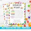 Jelly Bean Prayer Tags, Jelly Bean Poem Printables, Kids Easter Treat ...