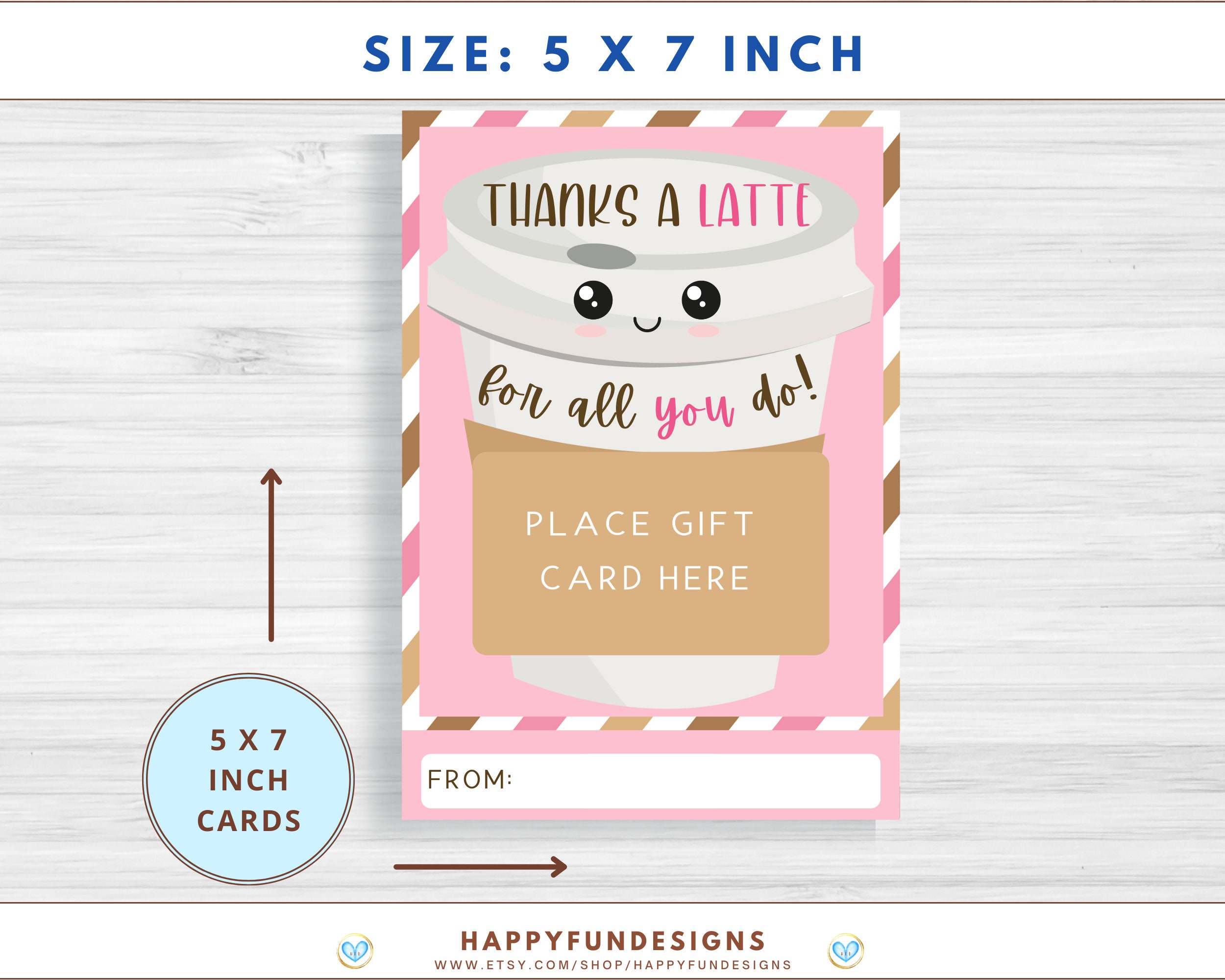 Teacher Gift First Day of School Coffee Gift Card Holder - Etsy