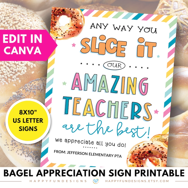 Teacher Appreciation Printable - Etsy