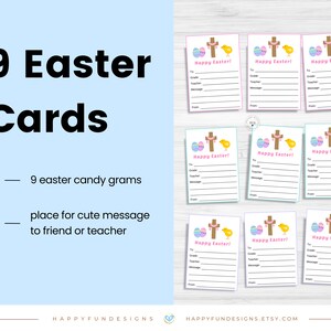 Religious Candy Gram Fundraiser, He is Risen Easter Gram, Church ...