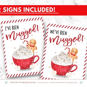 You've Been Mugged Printable, PTA Thank You, Teacher Staff Appreciation ...