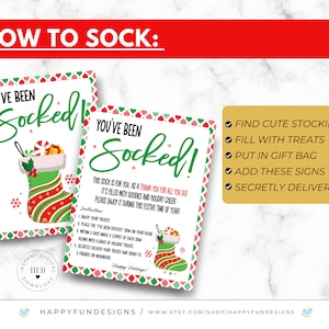 You've Been Socked Printable, PTA Thank You Teacher Staff Appreciation ...