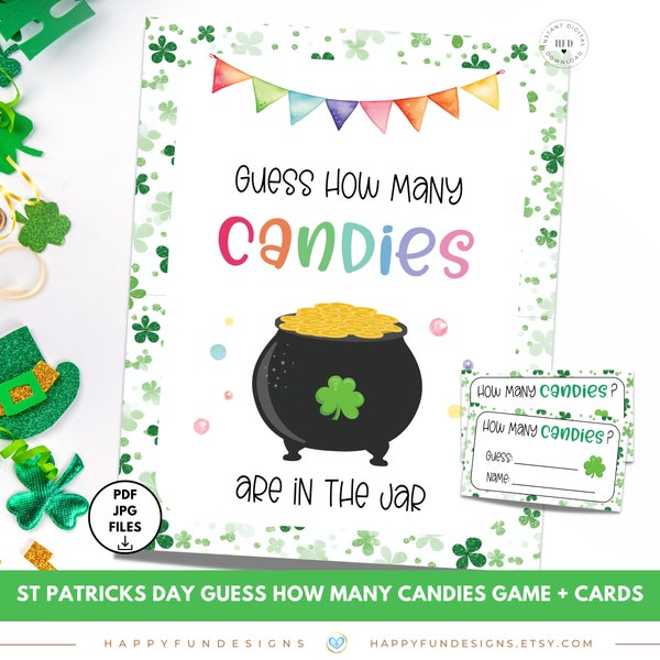 St Patricks Day Jar - Etsy