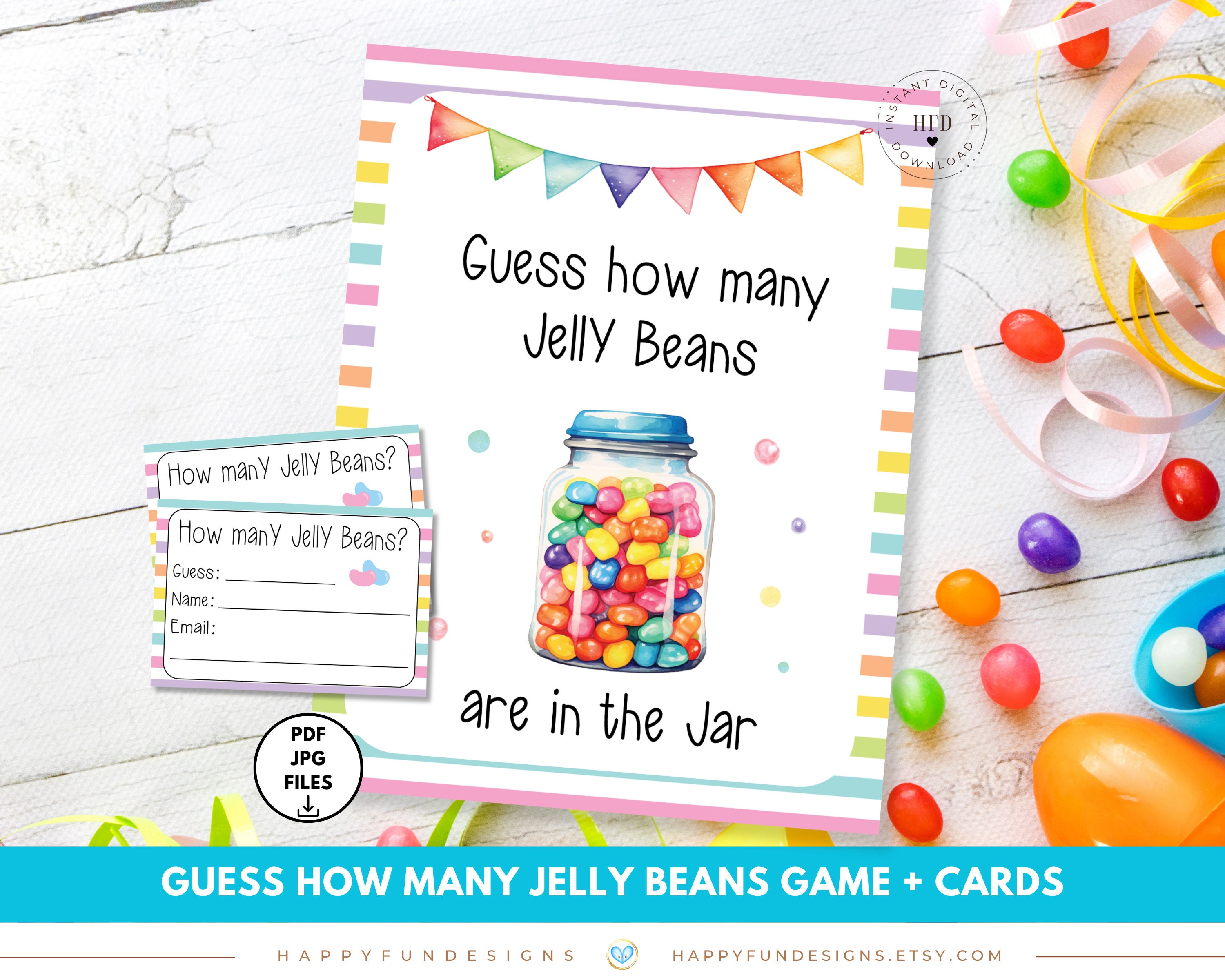 Guess How Many Jelly Beans Printable, Office Teamwork Guessing Game Jar ...