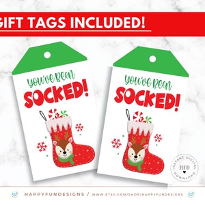 You've Been Socked Printable, PTA Thank You Teacher Staff Appreciation ...