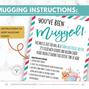 You've Been Mugged Printable, PTA Thank You, Teacher Staff Appreciation ...