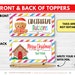 Gingerbread Buttons Treat Bag Topper Printable, Gingerbread Activities ...