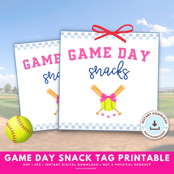 Softball Tags - Etsy