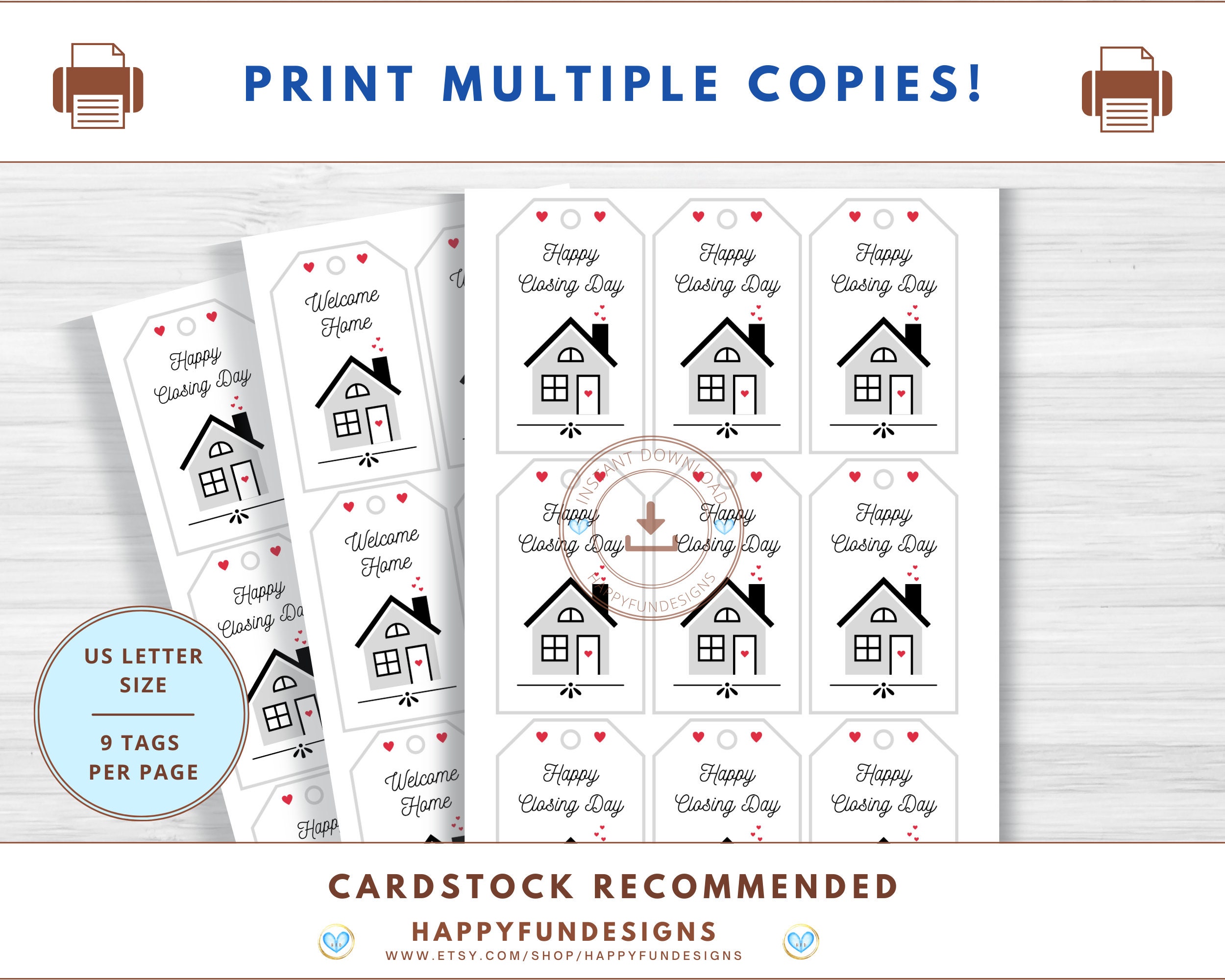 Realtor Pop by Tag Printable Realtor Closing Gift for Buyer - Etsy