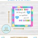 Teacher Appreciation Gift Tags Printable, Thank You for Being a Piece ...