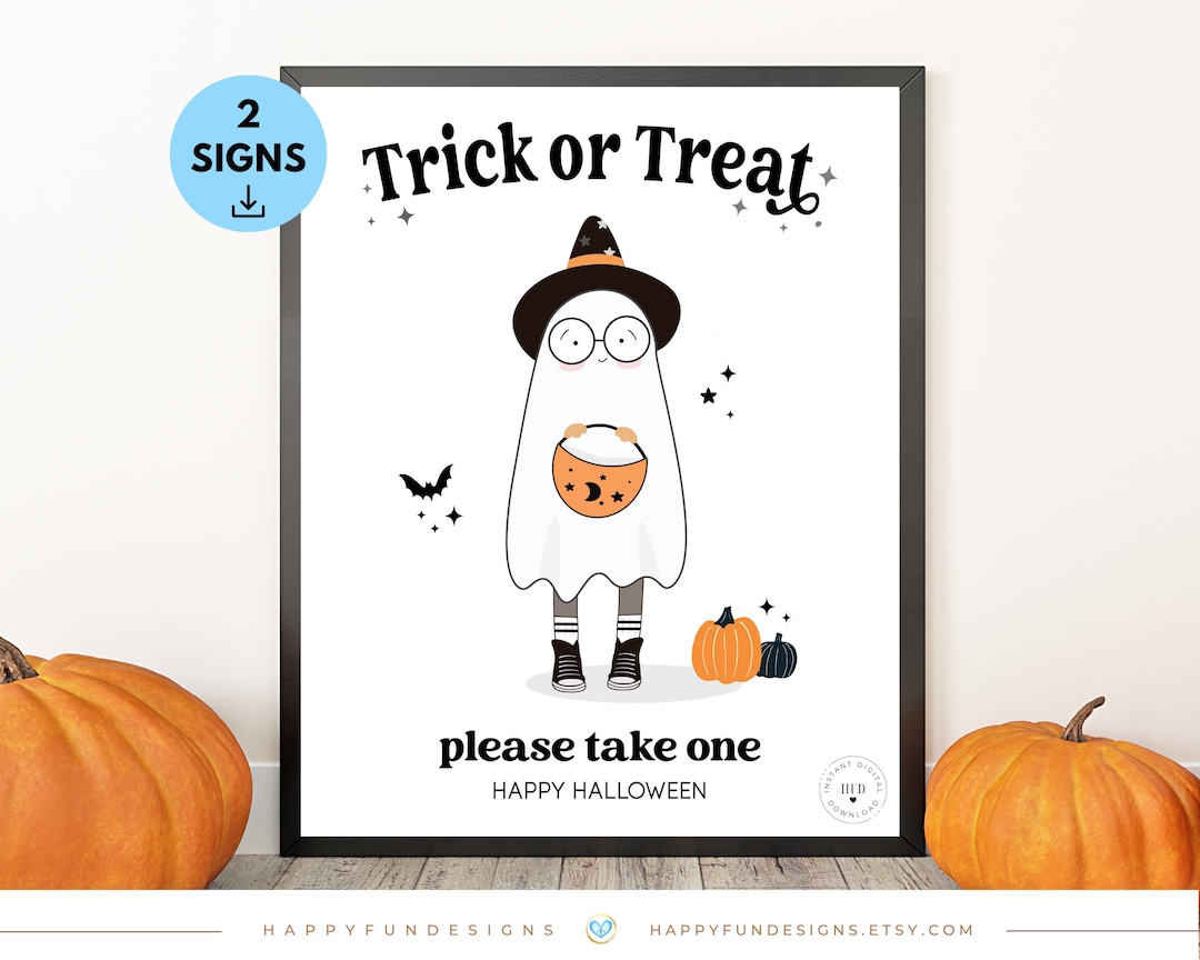 Pochoir Imprimable Pour Un Bonbon Ou Un Sort Bricolages : Halloween