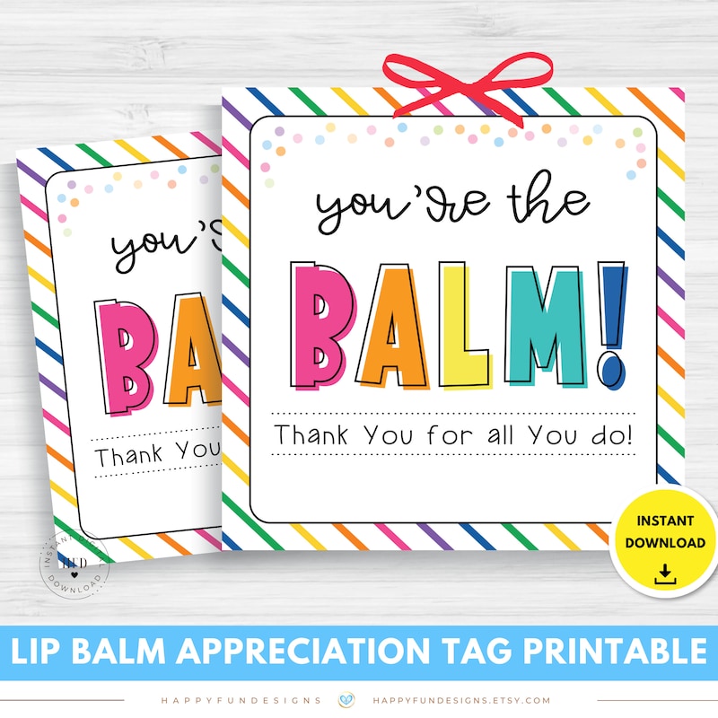 Lip Balm Favors - Etsy