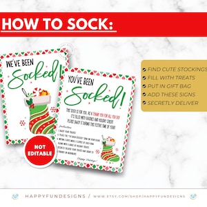 You've Been Socked Printable, PTA Thank You Teacher Staff Appreciation ...