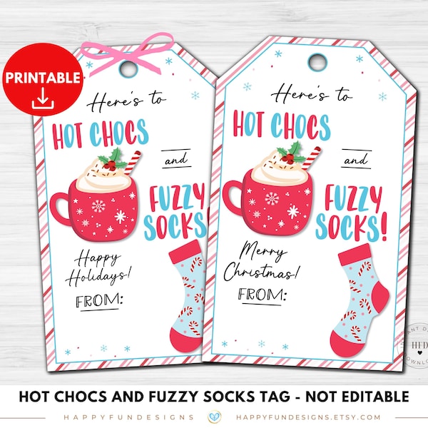 Christmas Socks Tag - Etsy