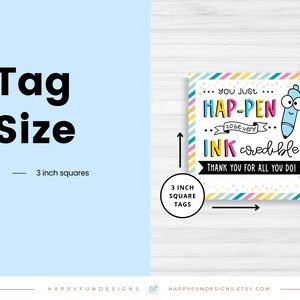 Ink Credible Nurse Teacher Staff Volunteer Pen Marker Appreciation Week ...