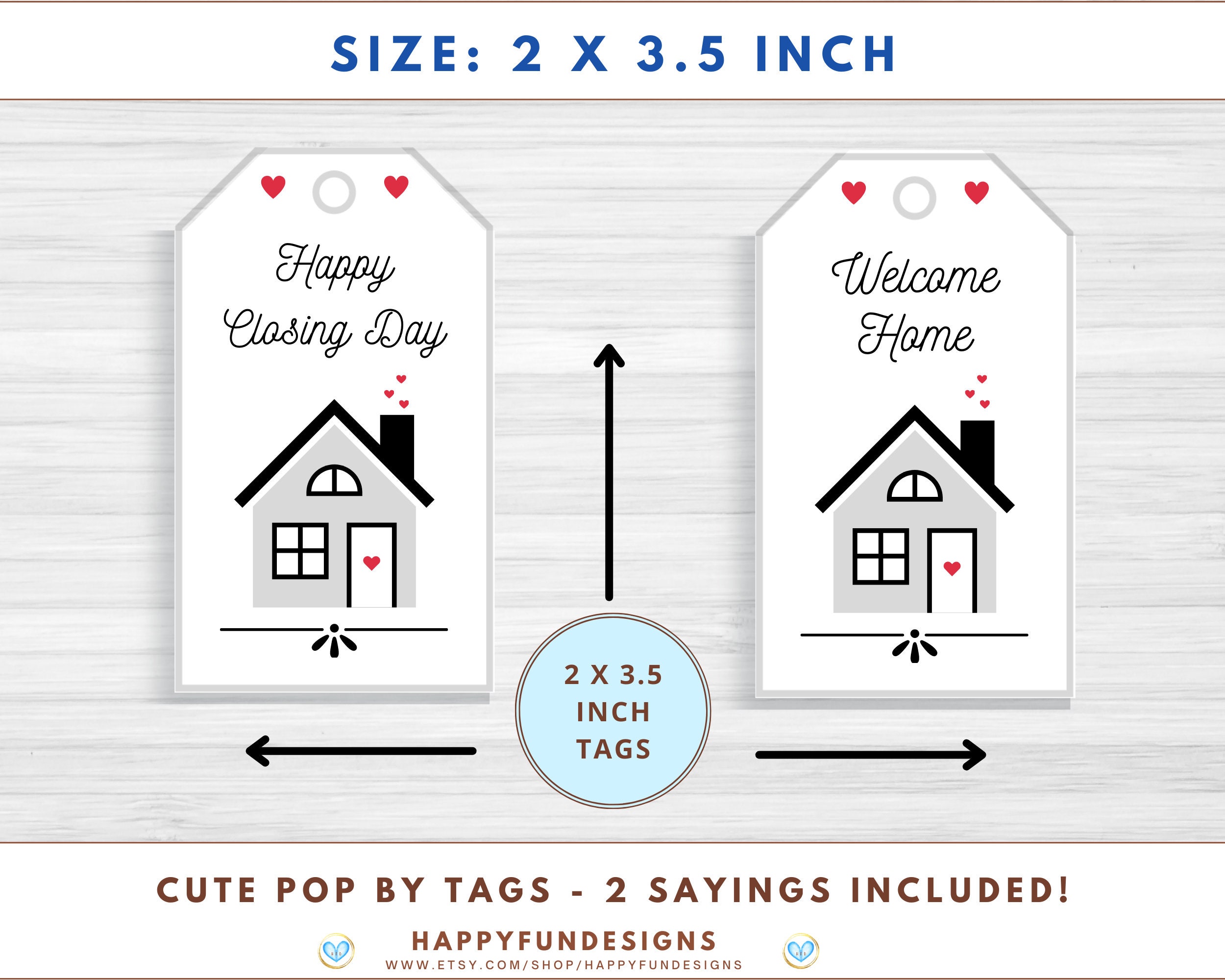 Realtor Pop by Tag Printable Realtor Closing Gift for Buyer | Etsy