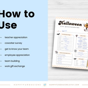 Editable Halloween Boo Buddy Questionnaire Printable, Youve Been Booed ...