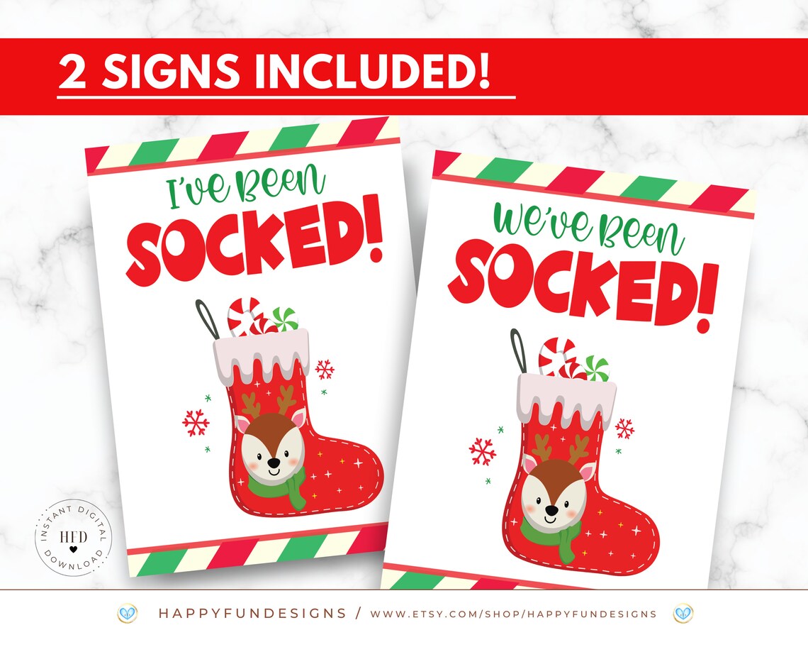 You've Been Socked Printable, PTA Thank You Teacher Staff Appreciation ...