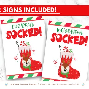 You've Been Socked Printable, PTA Thank You Teacher Staff Appreciation ...