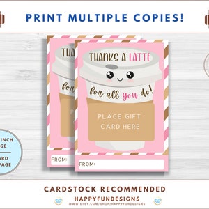 Teacher Gift First Day of School Coffee Gift Card Holder | Etsy