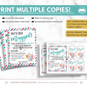 You've Been Mugged Printable, PTA Thank You, Teacher Staff Appreciation ...