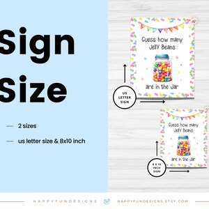 Guess How Many Jelly Beans Printable, Guessing Game Jar, Easter Church ...