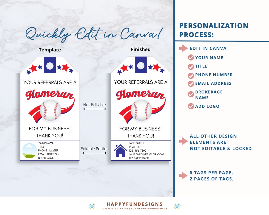 Realtor Pop by Tag Printable Realtor Gift Tag Spring Real - Etsy