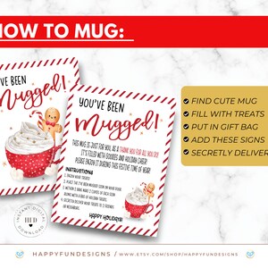 You've Been Mugged Printable, PTA Thank You, Teacher Staff Appreciation ...