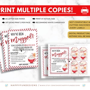 You've Been Mugged Printable, PTA Thank You, Teacher Staff Appreciation ...