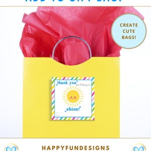 Teacher Appreciation Gift Tags Printable, Thank You for Helping Me ...